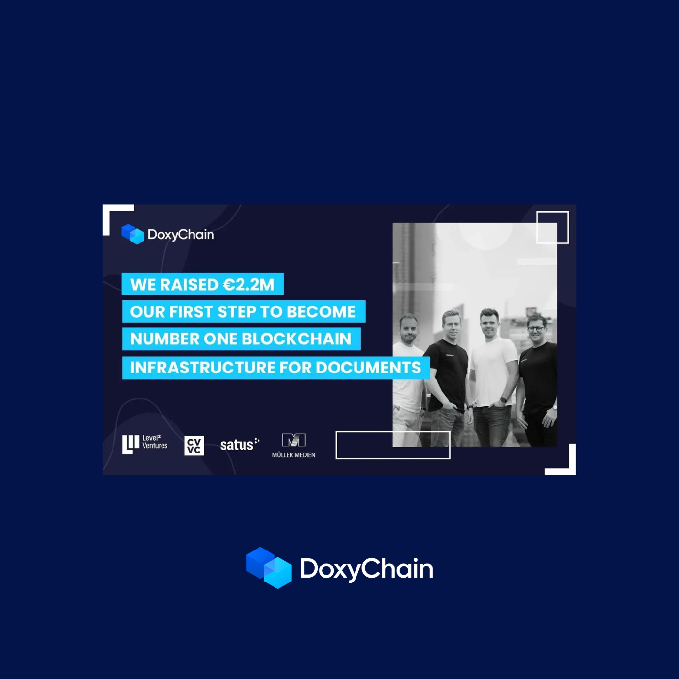 DoxyChain Raises EUR 2.2M Seed Funding to Expedite Security in Document Management